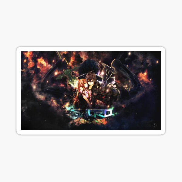 "Sword Art Online " Sticker by Morphey22 | Redbubble