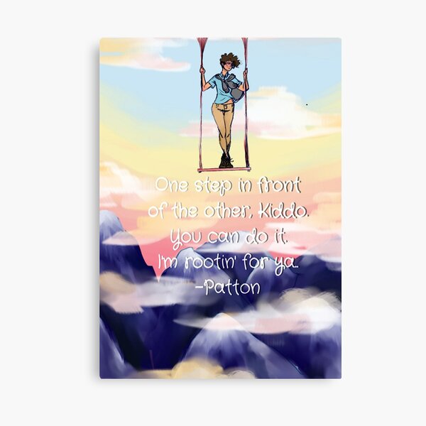 " patton sanders sunrise mountain" Canvas Print by bleepblopbloop5 ...