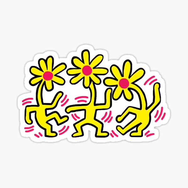 Keith Haring Stickers | Redbubble