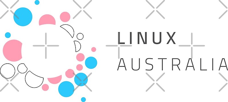 "Linux Australia Transgender logo" by Linux Australia | Redbubble