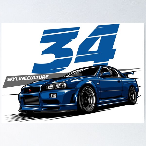 "SC34 " Poster for Sale by skylineculture | Redbubble