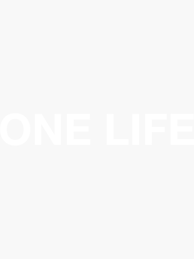 "One Life - Gary vee" Sticker by motivationshop | Redbubble