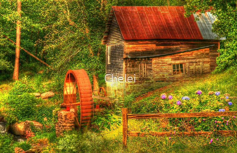 "Summer Mill" by Chelei | Redbubble