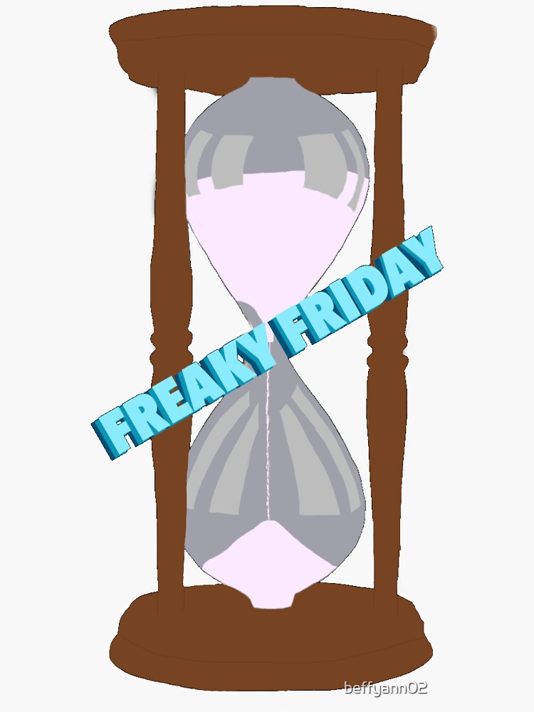 "freaky friday" Sticker for Sale by beffyann02 | Redbubble