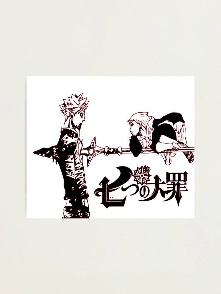 "Ban and King - Nanatsu no Taizai" Photographic Print by ...