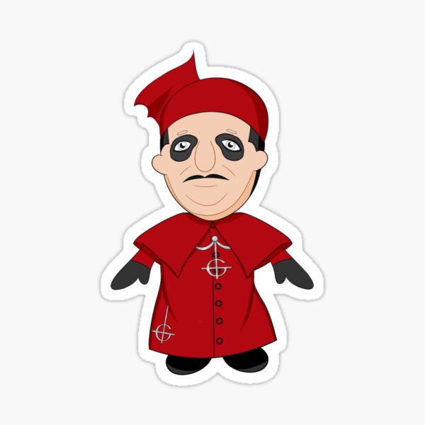 Cardinal Copia Stickers | Redbubble