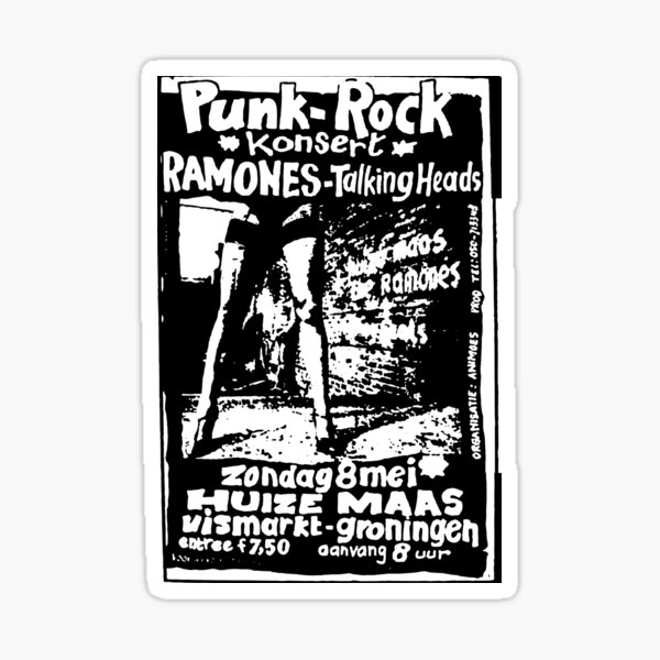 "Punk Rock" Sticker for Sale by blackmuxic | Redbubble