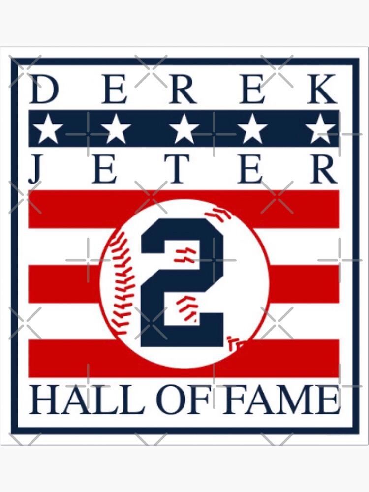"HOT SELLER! - Derek Jeter - Hall of Fame 2020" Sticker for Sale by ...