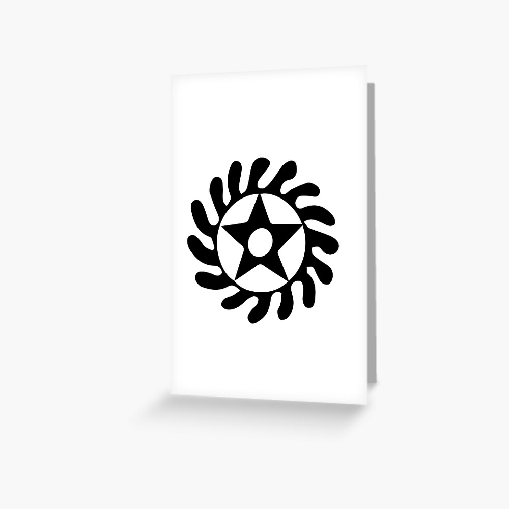 "Sesa Wo Suban, Adinkra Symbol, Life Transformation" Greeting Card by ...