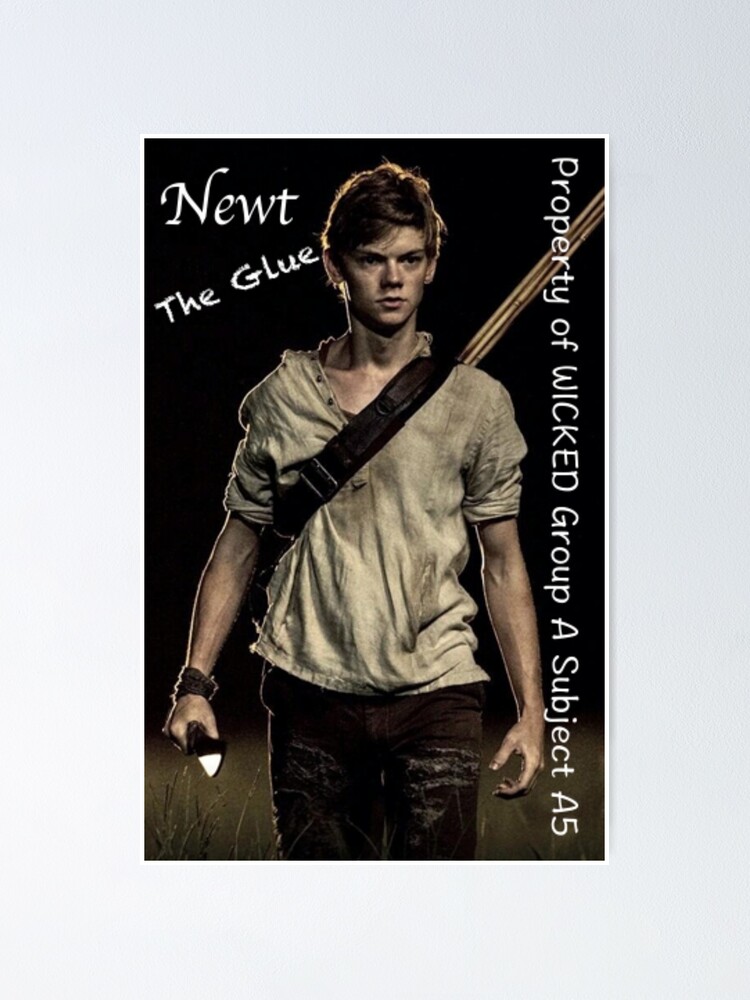 "The Maze Runner - Newt " Poster for Sale by runnerdemigod | Redbubble