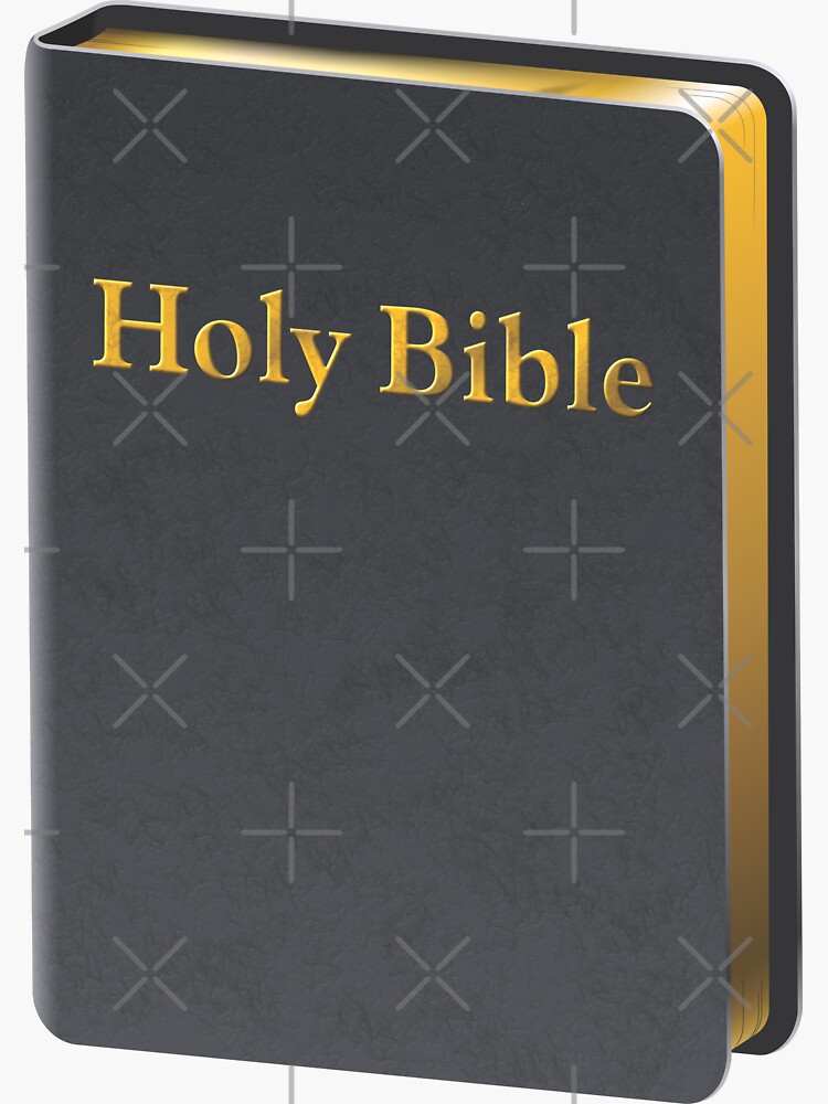 "The Holy Bible" Sticker for Sale by befehr | Redbubble