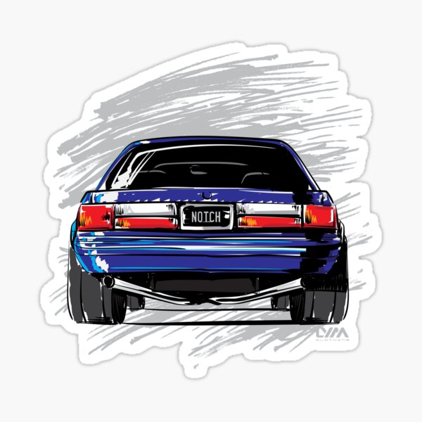 Fox Body Mustang Stickers | Redbubble