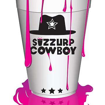 "Sizzurp Cowboy" Essential T-Shirt for Sale by drank87 | Redbubble