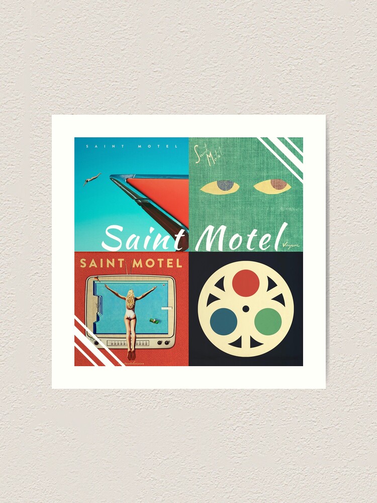 "Saint Motel Album Cover Poster" Art Print for Sale by aidankenny01 ...
