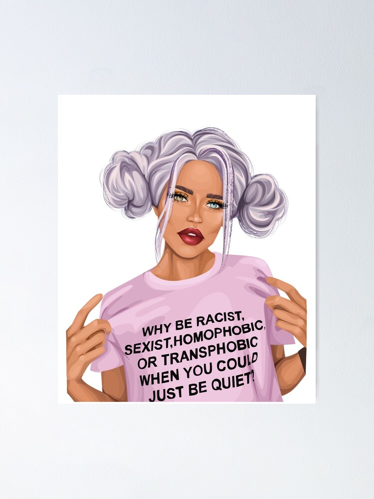 "WHY" Poster by lvillustration | Redbubble