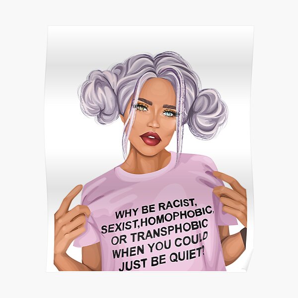 "WHY" Poster by lvillustration | Redbubble