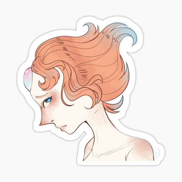 "Pearl " Sticker by Peachesntea | Redbubble