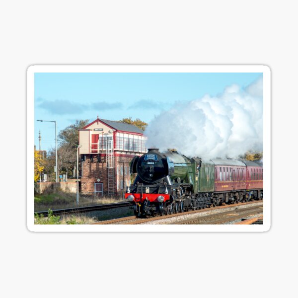 "Flying Scotsman rhyl junction box" Sticker for Sale by Mozza71 | Redbubble