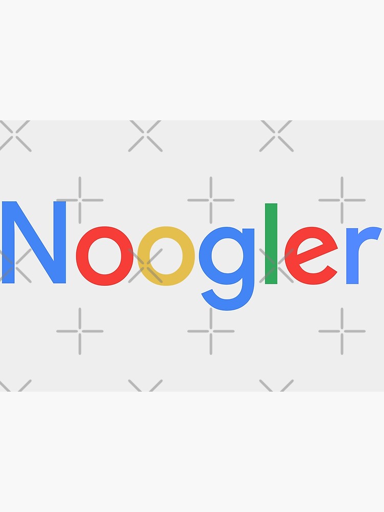 "Noogler" Canvas Print for Sale by DarkMatter2016 | Redbubble