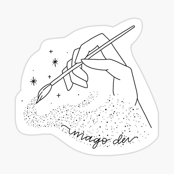 "Imago Dei" Sticker for Sale by Sam Jones | Redbubble