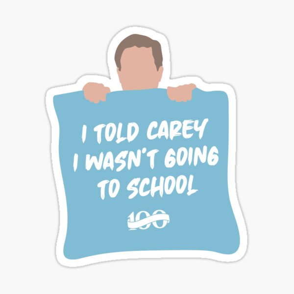 "school's canceled" Sticker for Sale by mkunze | Redbubble