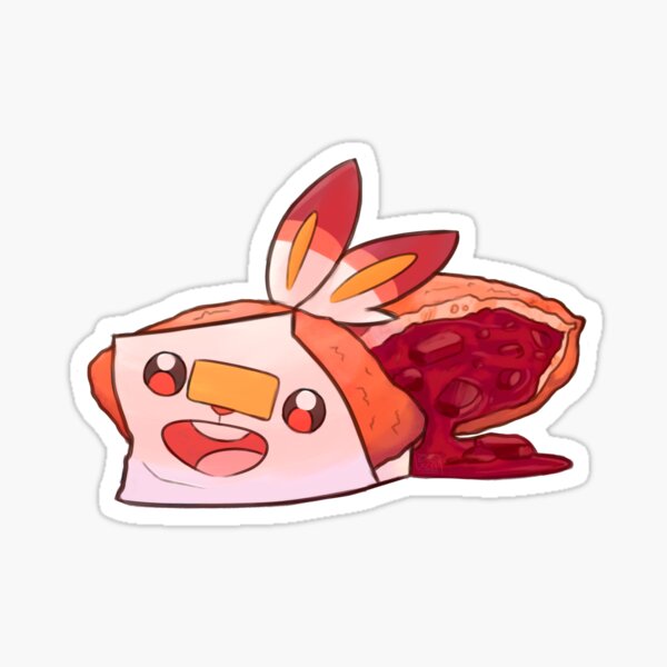 "Fire Bunny Spicy Curry Bun" Sticker for Sale by ErrorXLII | Redbubble