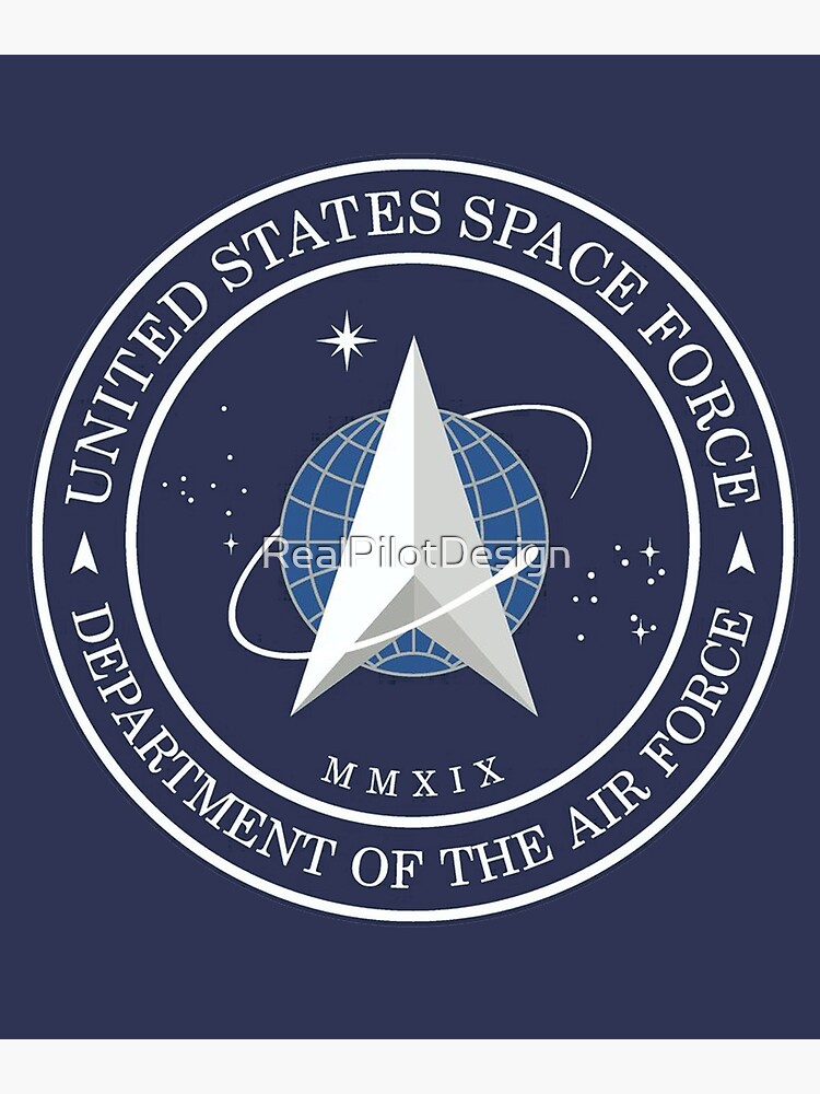 "US Space Force USAF Official Insignia" Poster for Sale by ...
