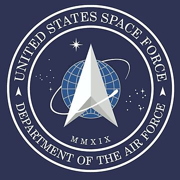 "US Space Force USAF Official Insignia" Graphic T-Shirt for Sale by ...