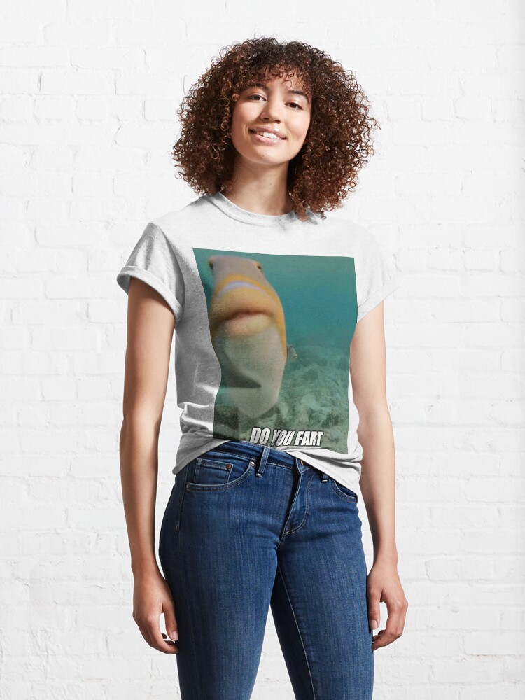 "DO YOU FART - HUBERT FISH" T-shirt by Hunters11 | Redbubble