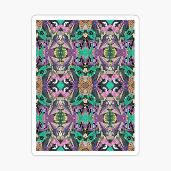 "Paper Collage" Sticker for Sale by Cicely4Art | Redbubble