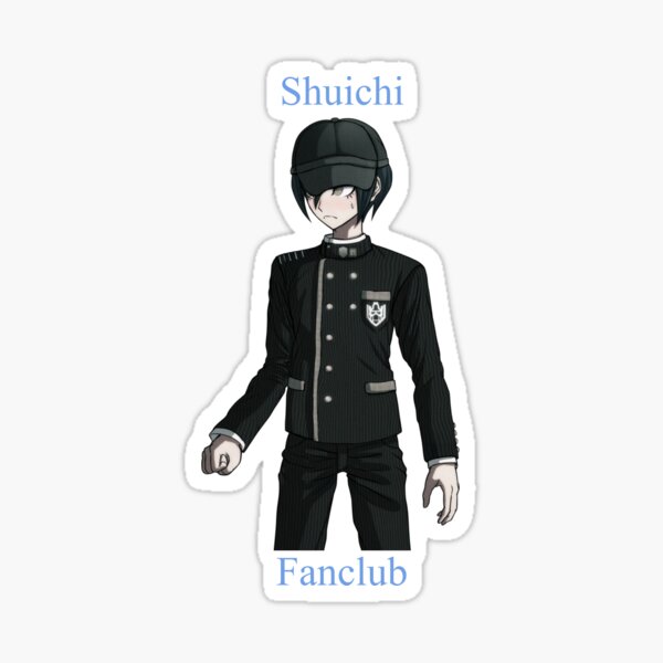"Official Shuichi Saihara Fanclub" Sticker for Sale by thememesclub | Redbubble