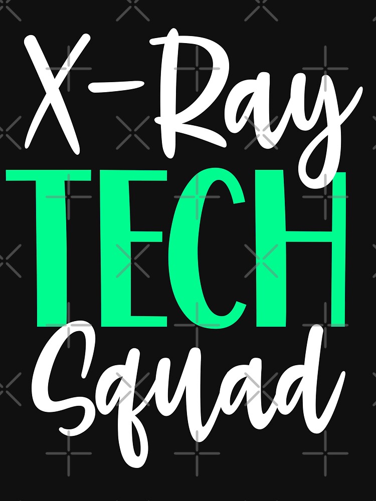 "xray tech squad funny x-ray technician gift " Essential T-Shirt for Sale by tiffanator606 ...