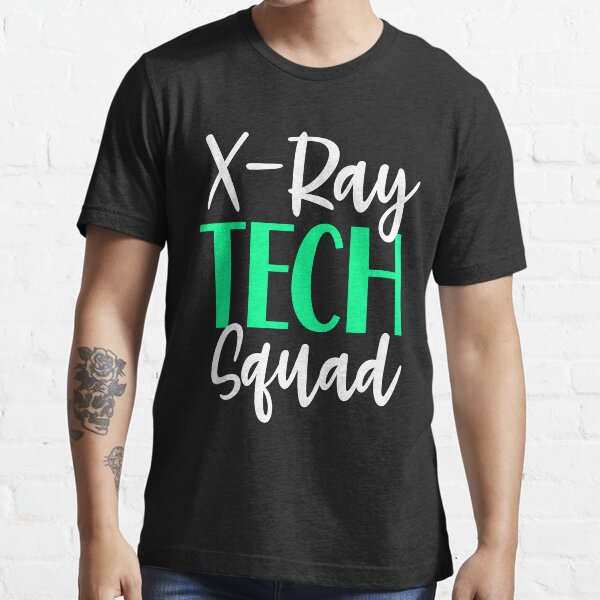 "xray tech squad funny x-ray technician gift " Essential T-Shirt for ...