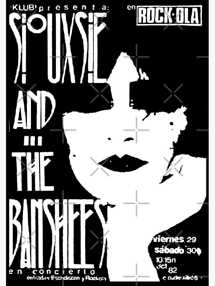 "80s Alternative Rock SATB" Poster for Sale by blackmuxic | Redbubble