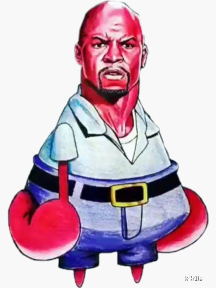 "Terry Krabs" Sticker for Sale by k4r1ie | Redbubble
