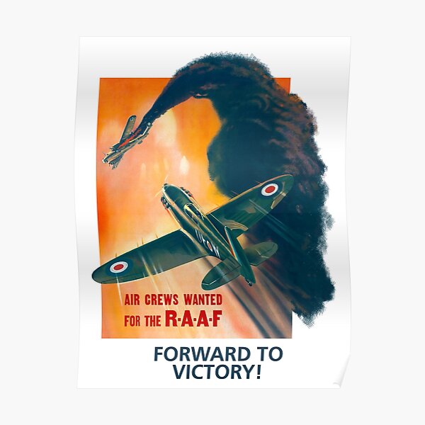 "Royal Australian Air Force WW2 Poster: Forward to Victory - Aircrews ...