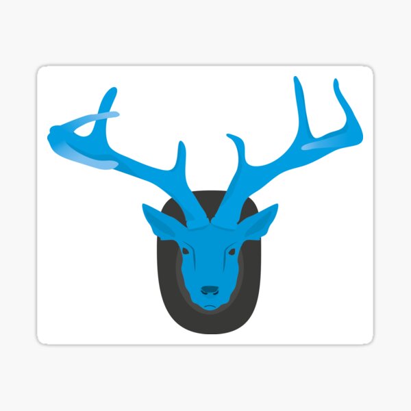 "Oh Deer" Sticker for Sale by Tokyojords | Redbubble