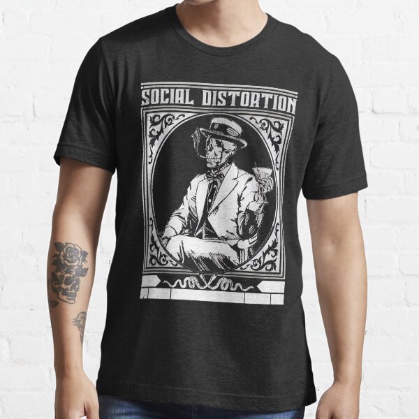 "Social distortion band" T-shirt for Sale by Lowe588 | Redbubble ...