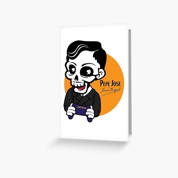 ""Pepe Jose" Rizal Gamer" Greeting Card by skeletees | Redbubble
