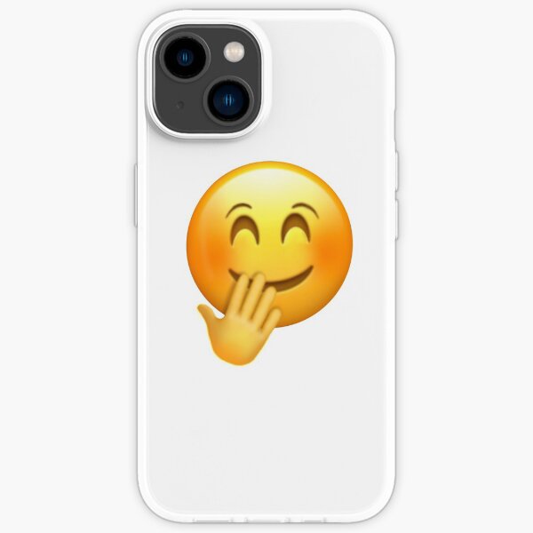 "Cute Teehee Emoji" iPhone Case for Sale by rio-draws | Redbubble
