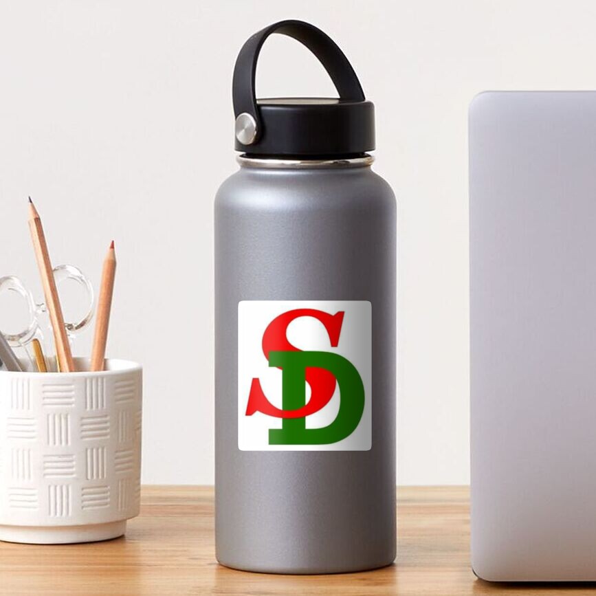 "Sd logo " Sticker for Sale by Djsuresh | Redbubble