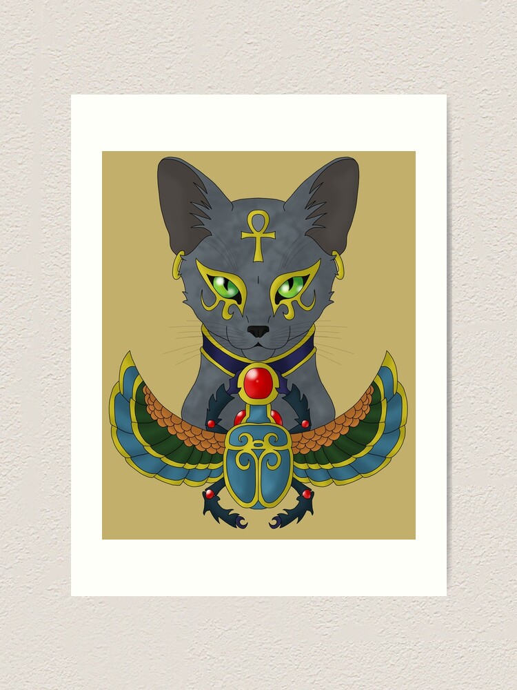 "Bastet" Art Print for Sale by ViperSword | Redbubble