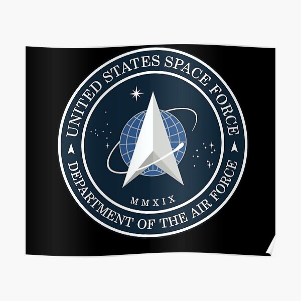 "United states space force " Poster by Hamouda76 | Redbubble