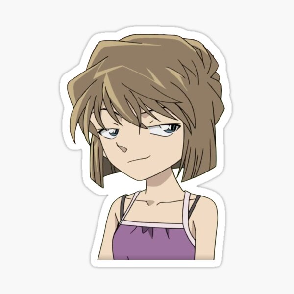 "Ai Haibara / Sherry sarcastic meme" Sticker for Sale by izyisosm ...