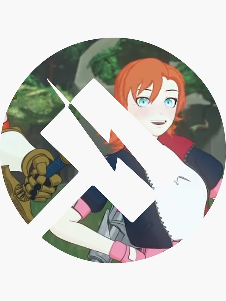 "Nora Valkyrie RWBY Team JMPR Symbol Print" Sticker for Sale by ...