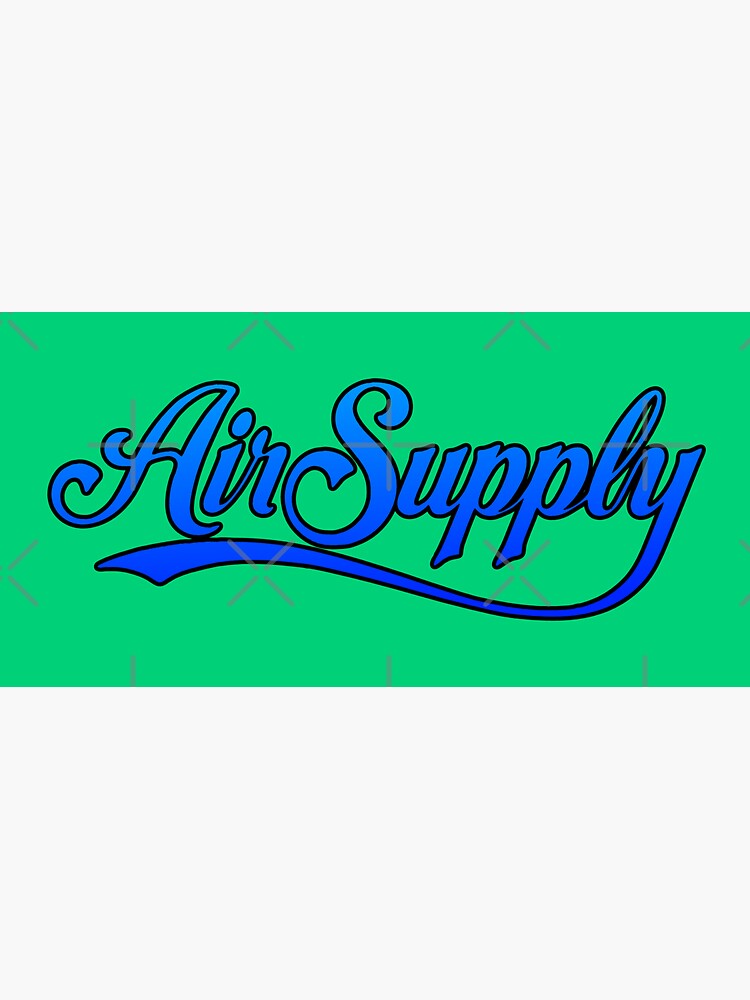 "Air Supply" Sticker for Sale by ExRetailZombie | Redbubble