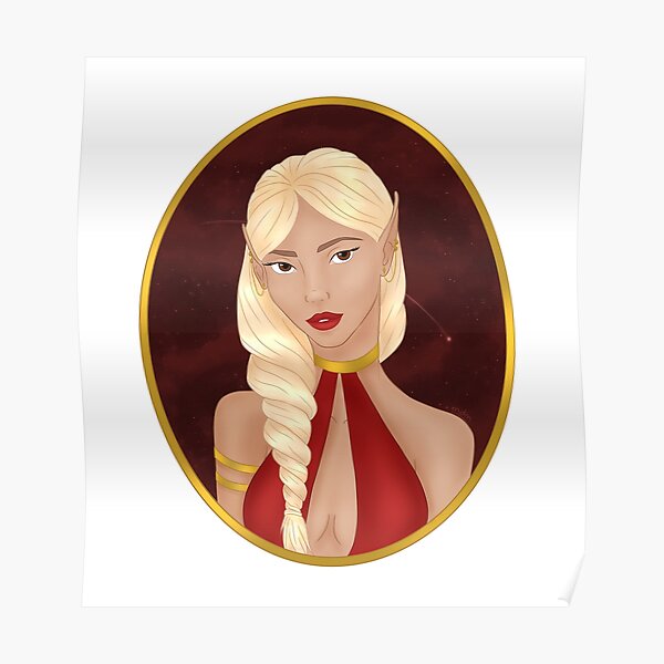 Póster «Morrigan ACOTAR» de mdm-draws | Redbubble