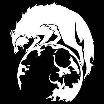 "Fire Emblem™: Three Houses - Ashen Wolves Emblem [White]" Sticker for ...