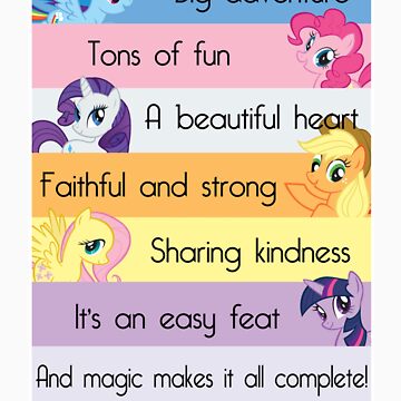 "Friendship Is Magic" Sticker for Sale by LcPsycho | Redbubble