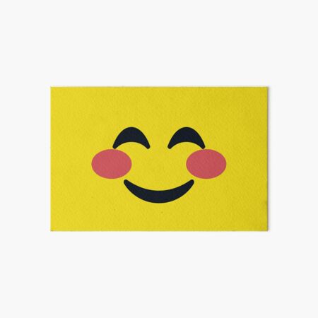 "Happy Smiley, Blush, Face with Red Cheeks, Rosy Cheeks Emoji, Emoticon ...